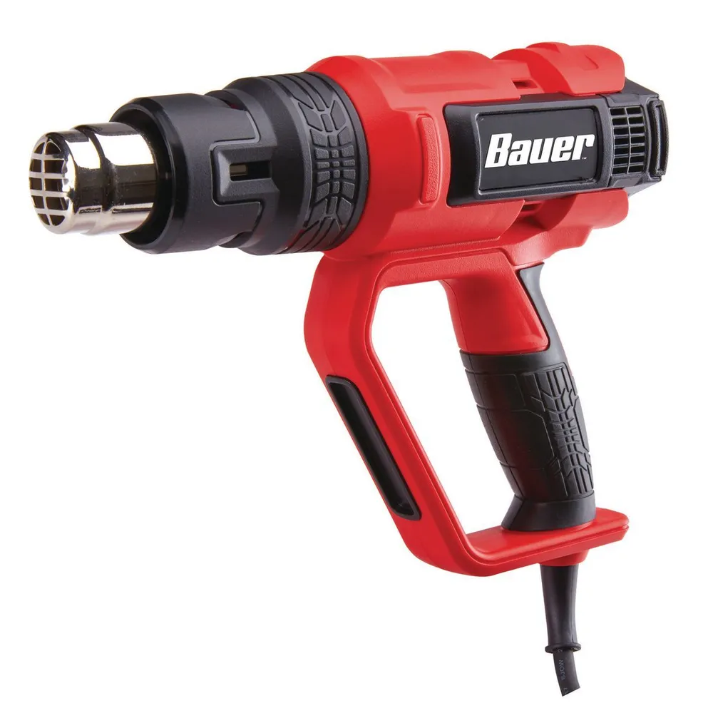 BAUER 1600 Watt, 12 Amp, 14 Temperature Dual-Speed Heat Gun - www ...